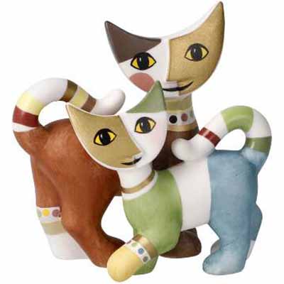 Goebel Rosina Wachtmeister Minikatzen Mio e Bea