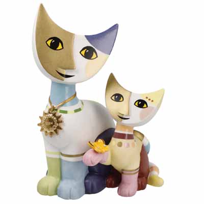 Goebel Rosina Wachtmeister Jahreskatze 2024 Fiorella e Silviano